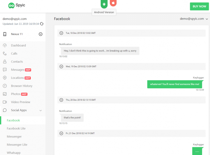 ?10 Best Facebook Messenger Spy Apps in 2021 (100% Works!)